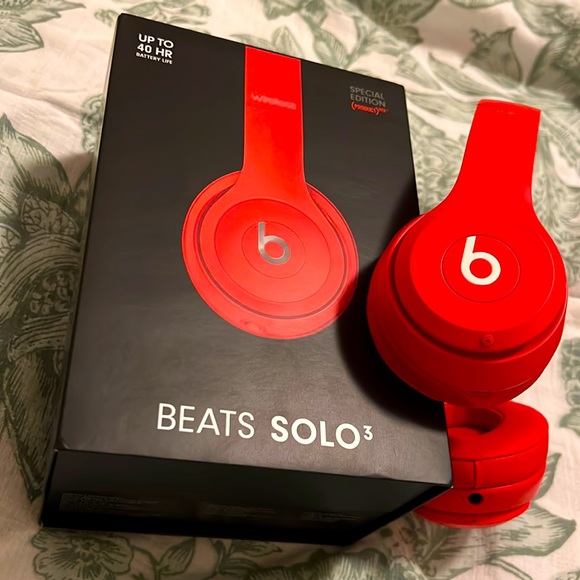 beats solo 3 special edition red | Headphones | New Beats Solo 3 ...